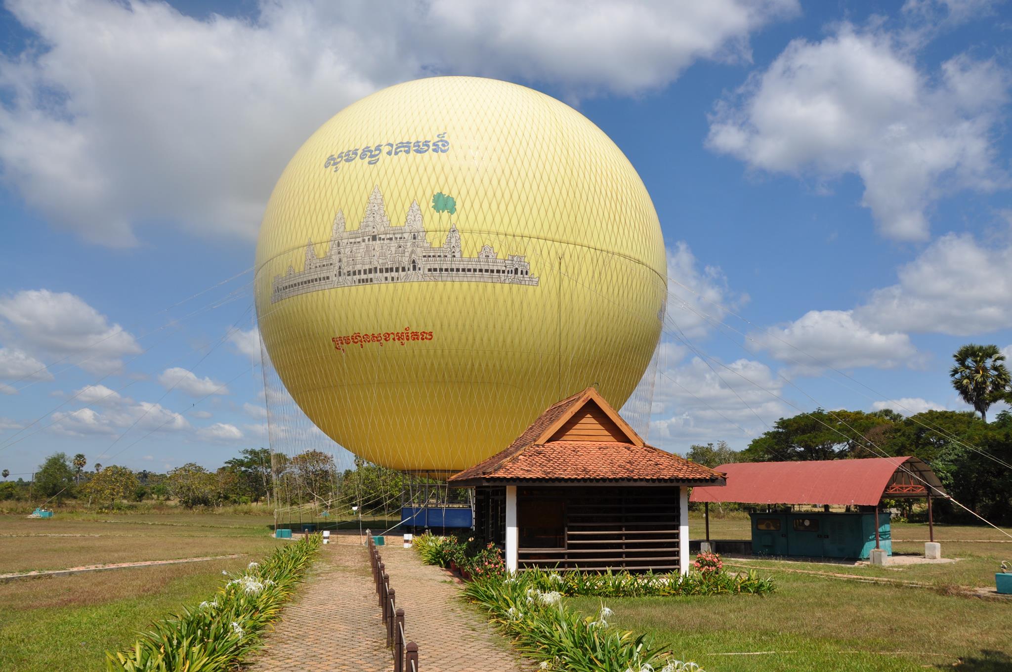 Angkor Balloon - View Angkor Wat from Above