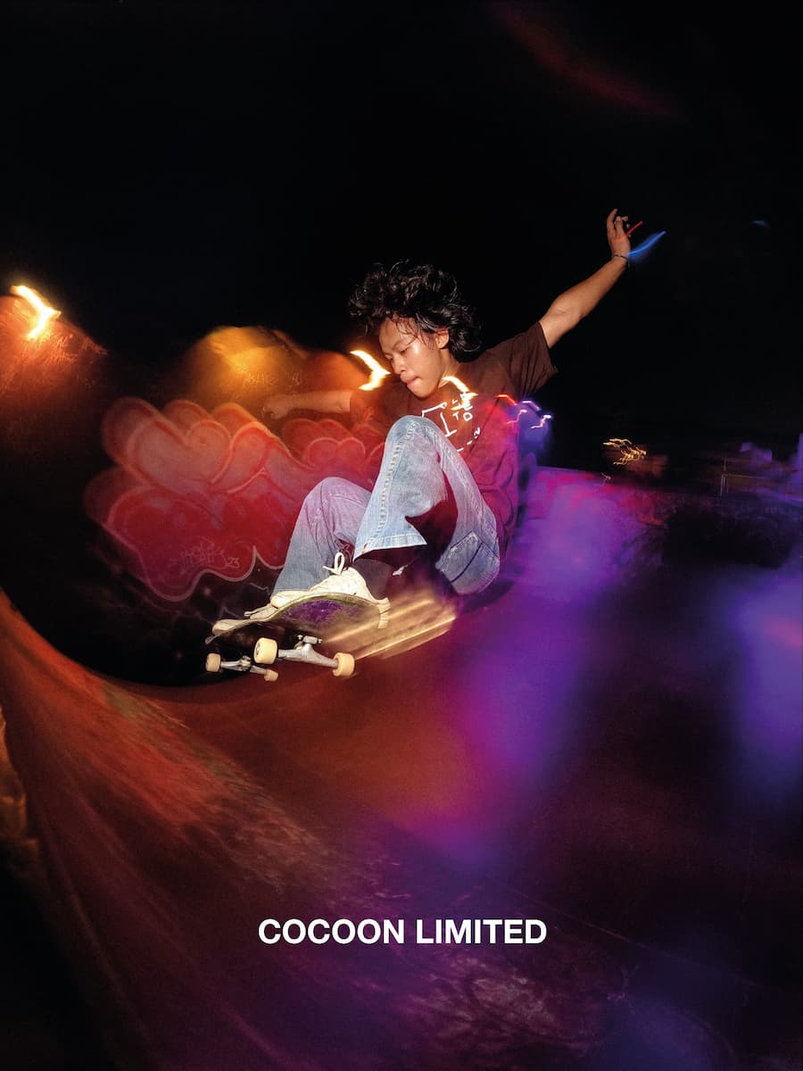 Cocoon limited for Skateboarding, Art, and Fashion